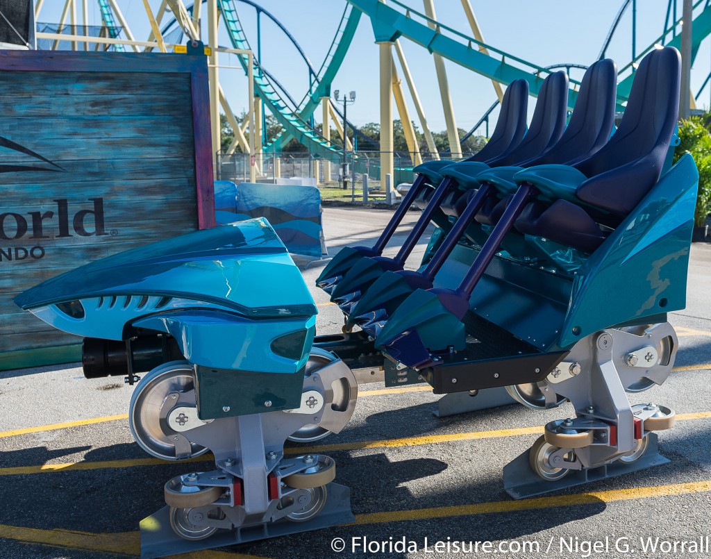 SeaWorld Orlando reveals Mako ride vehicle